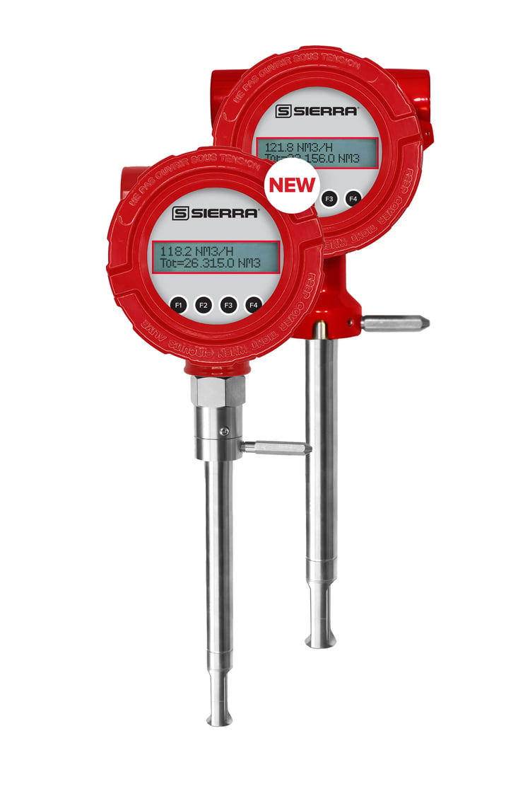 TM100 and TM500 Industrial Thermal Mass Flow Meters